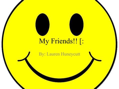 my friends ppt