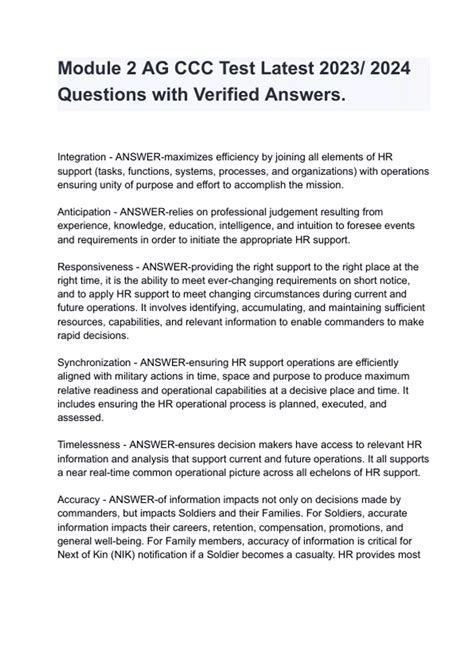 Module 2 Ag Ccc Test Latest 2023 2024 Questions With Verified Answers Captains Career Course