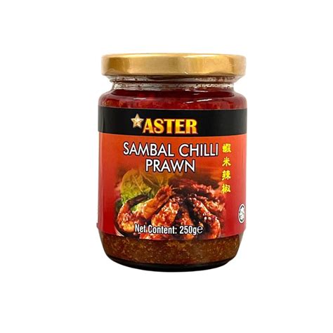 Aster Sambal Chilli Prawn Paste Oceanic Supermarket Aster Sambal Chilli Prawn Paste Oceanic Supermarket
