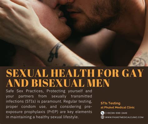 Sexual Health For Gay And Bisexual Men Phuket Medical Clinic