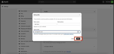 How To Change Shopify Store Name