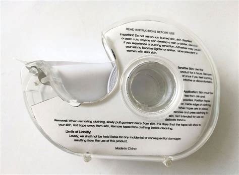 Adhesive Roller Scotch Double Face Reel Hide Cache Nipples Nippie M X Cm EBay