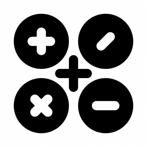 Maths Mathematics Addition Calculate Education Icon Download On