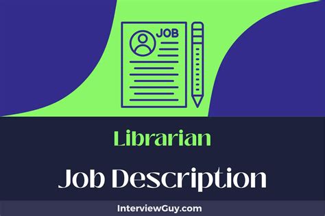 Librarian Job Description [updated For 2025]