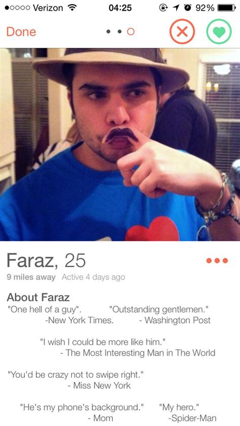 150 Examples Of The Funniest Tinder Profiles That Will Make You Look