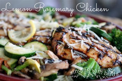 Lemon Rosemary Chicken Cheery Kitchen