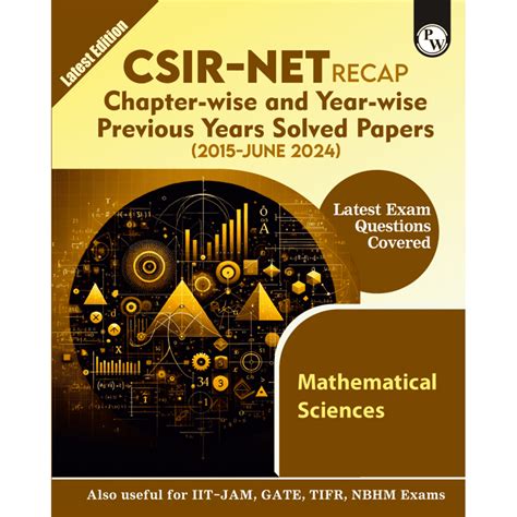 Csir Net Recap Mathematical Sciences Chapterwise And Yearwise