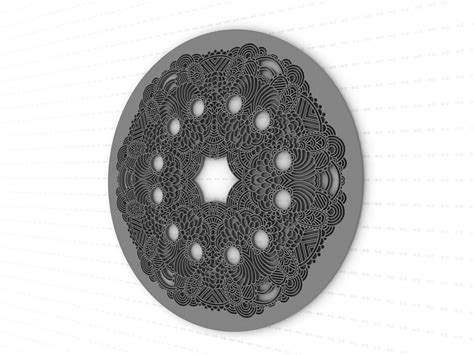 Mandala Modelo 3d 3 Unknown Dwg Fbx Max Obj Stl Wrl Free3d