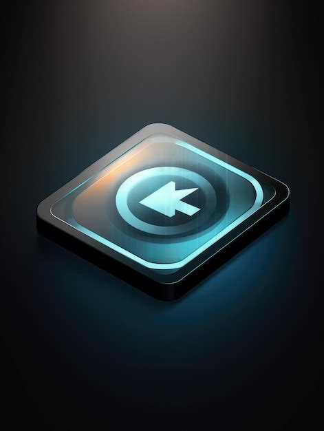 premium ai image a exposure compensation icon with translucent glass