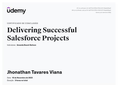 Jhonathan Viana On Linkedin Salesforceadmin Udemycourse Aiassociate