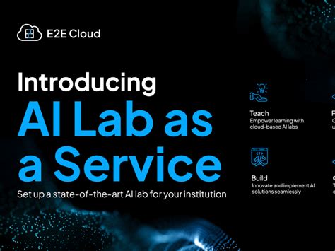 E2e Networks Introduces Cloud Based Ai Labs For Education