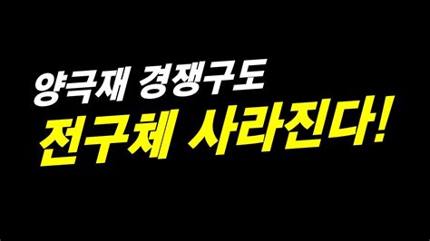 전구체 사라진다 양극재 경쟁구도 Youtube