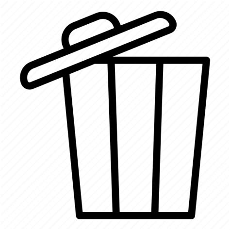 Trash Bin Bin Delete Rubbish Trash Trash Can Eliminate Icon Download On Iconfinder