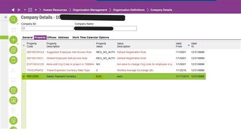 Property Codes Under Company Details Window Ifs Community