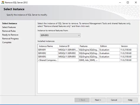 Uninstall Sql Server 2012 Sql Server