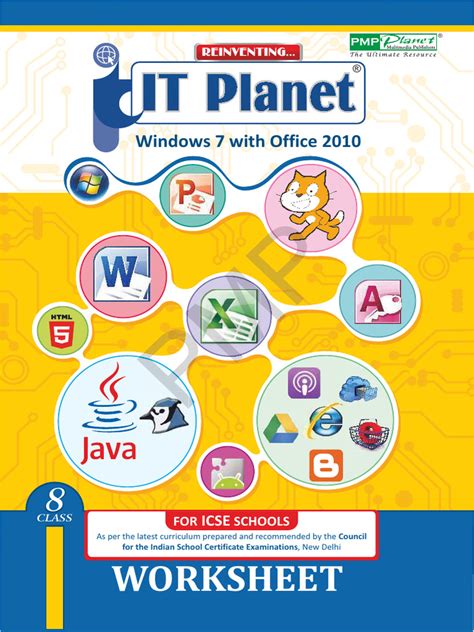 computer icse class 8 ws pdf