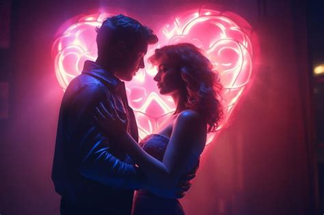 Premium Ai Image A Passionate Kiss Between A Couple Captured In The