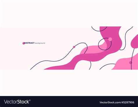 Modern Organic Background Abstract Elements Wave Vector Image