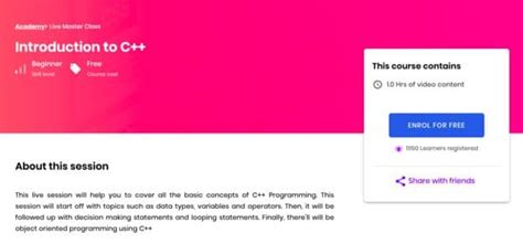 13 Best C Programming Courses Online The Career Project
