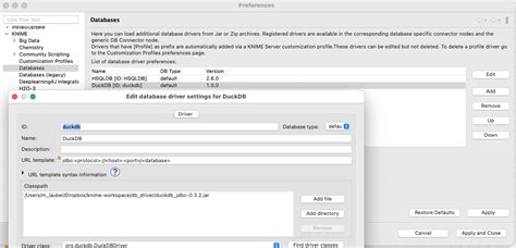 When Using DuckDB With Knime Getting Error Execute Failed A Local Transaction Already