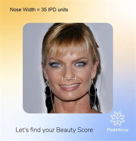 Jaime Pressly Facial Feature Nose Width