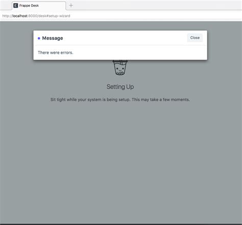 There Were Errors Trying To Setup New Site 20 By Ratskin Bug Frappe Forum