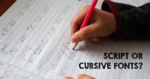 Script Vs Cursive Best Handwriting Styles For Babes At CBSE Babes