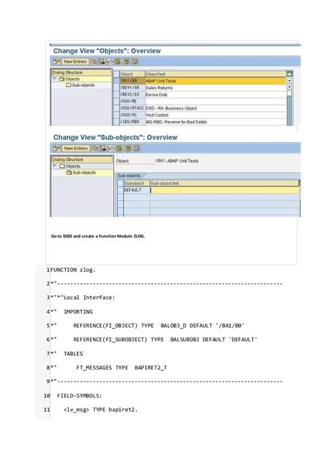 Sap Application Log Docx