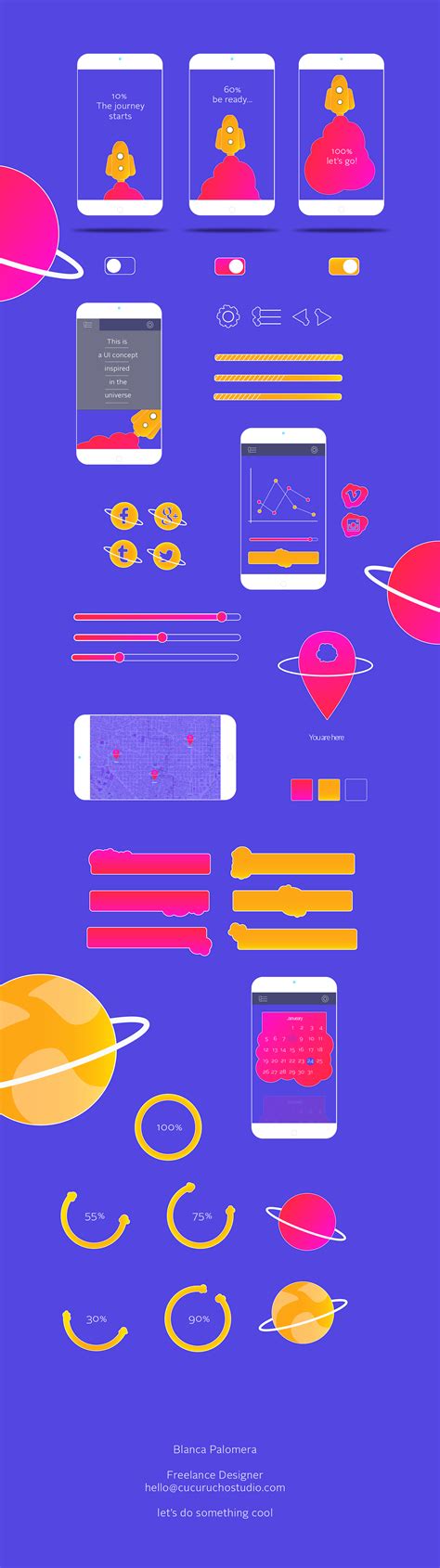 Space Ui Concept On Behance