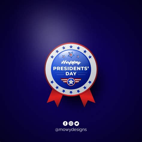 Happy Presidents' Day Template | PosterMyWall