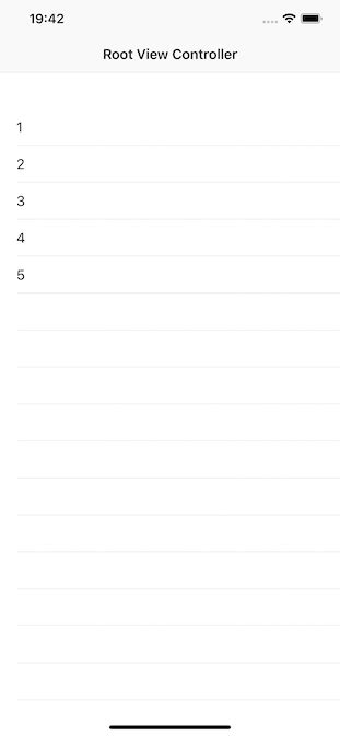 Uitableview Strange Behavior Of Uitableviewcontroller In Ios12 Notch