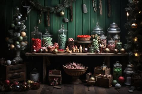 Premium AI Image A Collection Of Vegetables And Spices On A Shelf