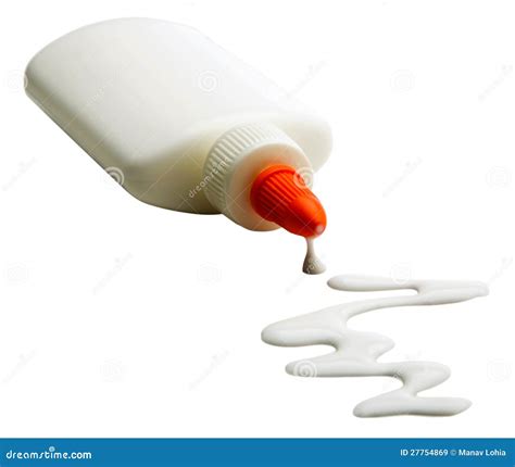 Glue Bottle Stock Image Image Of Glue Single Sticky