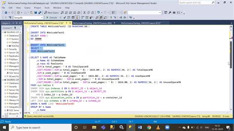 Performance Tuning Unicode Datatypes Youtube