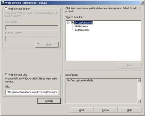 Consume Web Service From Access Database Journal