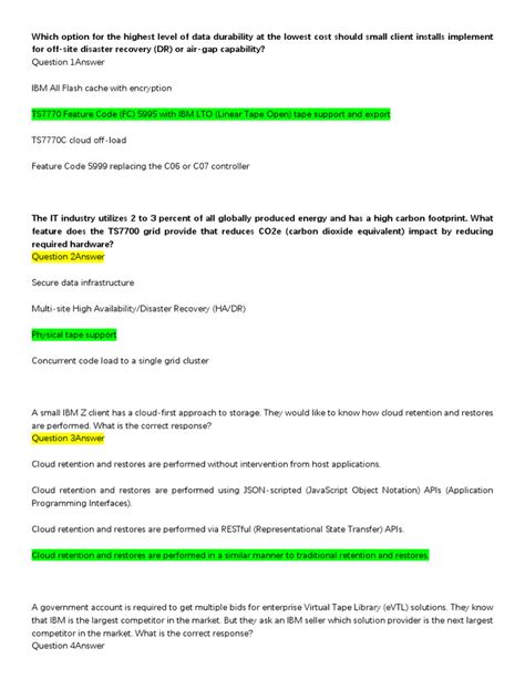 Ibm Ts7700 Virtual Tape Library Education For Technical Sales Level 3