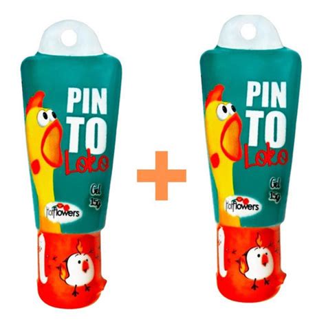 Kit 2 Gel Lubrificante Estimulante Excitante Masculino Pinto Loko Kit Sex Shop Gel Sensual