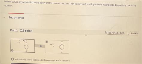 solved add the curved arrow notation to the below proton