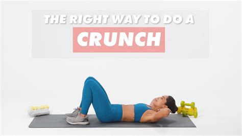 Your Full Guide How To Do Crunches Exercise Correctly
