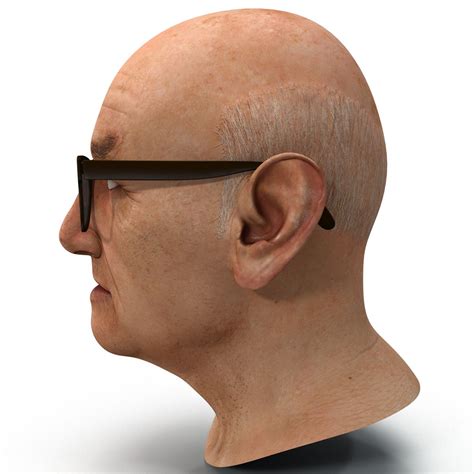 노인 머리 3d 모델 99 Obj 3ds C4d Max Ma Free3d