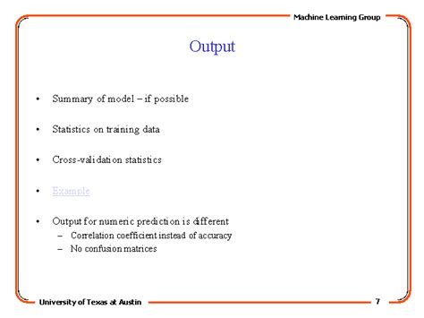 Output
