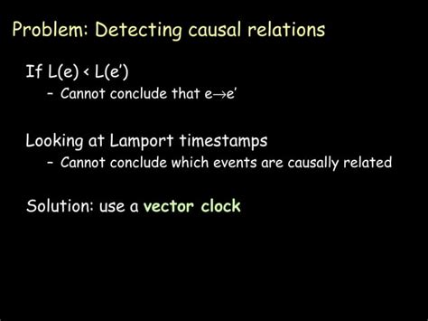 logical clocks distributed computing ppt programming languages