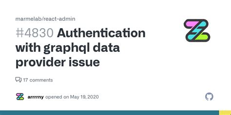 Authentication With Graphql Data Provider Issue · Issue 4830