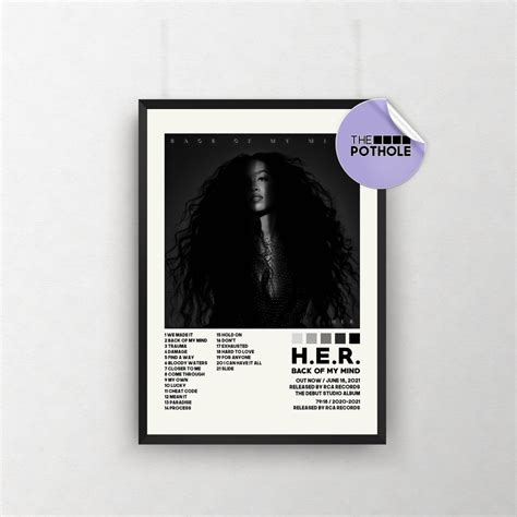 Her Posters Back Of My Mind Poster Gabriella Wilson Her