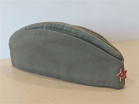 Volgograd 1978 Soviet Military Cap Pilotka Ussr Army Size 54 Made