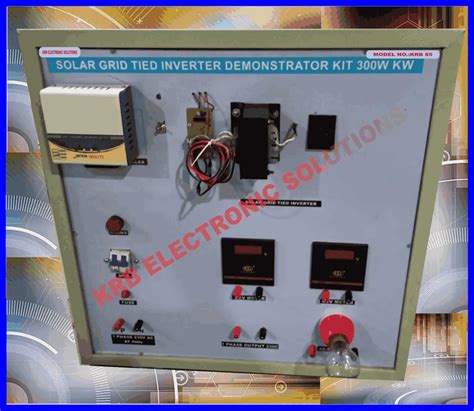 Solar Grid Tied Inverter Demonstrator Kit 300w Kw At ₹ 35000piece