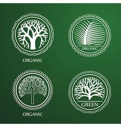 Tree Label2 Royalty Free Vector Image VectorStock