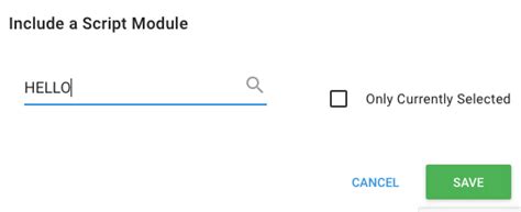 Search On Include A Script Module Dialog Is Case Sensitive · Issue