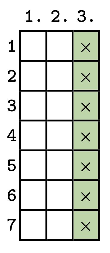 add a column without rules at a table with columncolor tex latex
