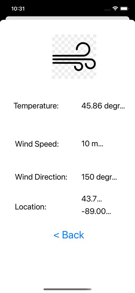 Github Tpetts Ios Weather App Ios Weather Application A User Can Enter A Zip Code And The